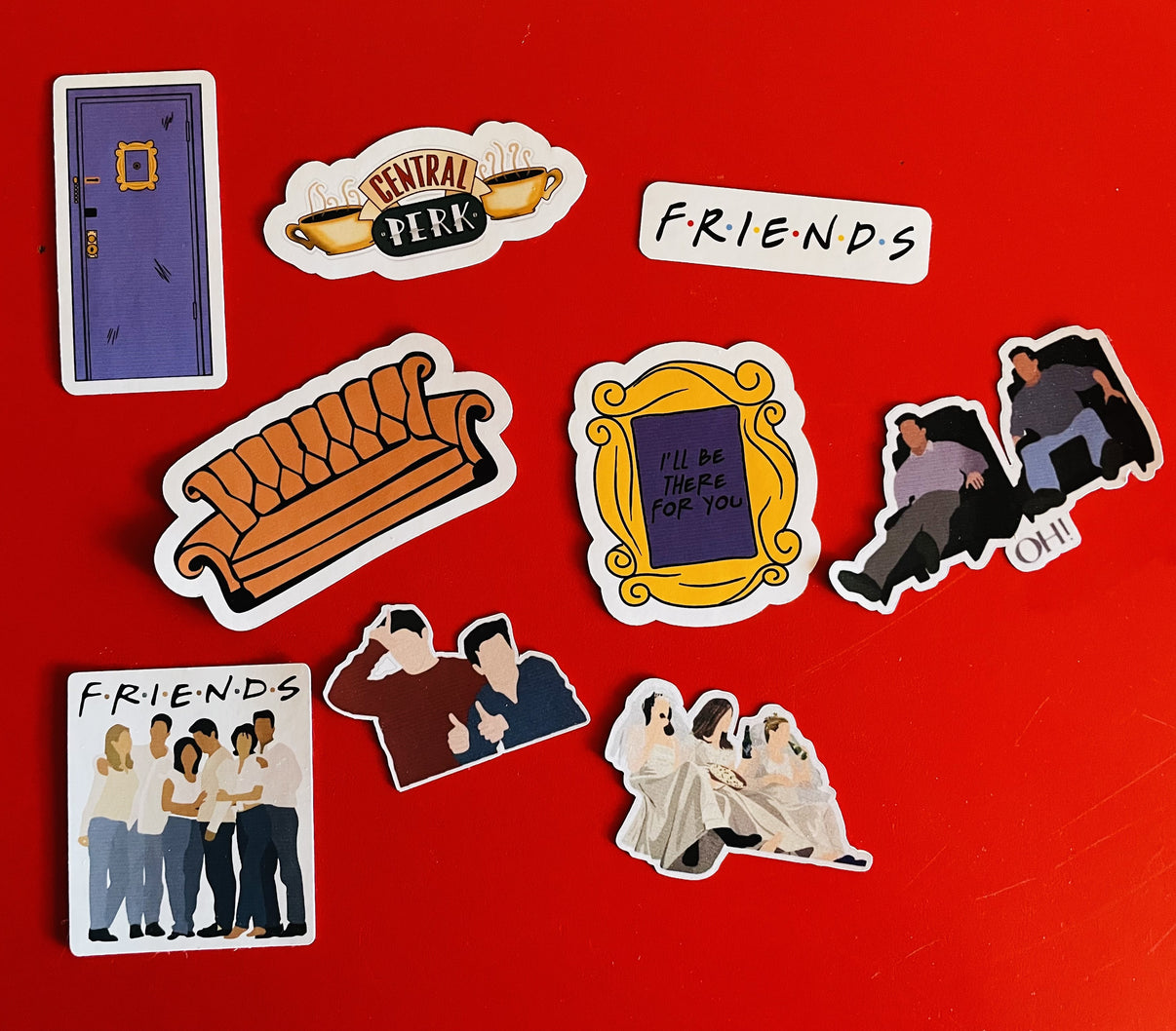 Stickers Pack: Friends – Visual Print
