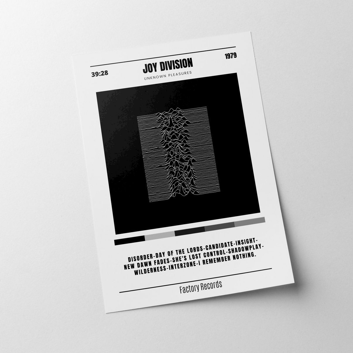 Posters - Joy Division – Visual Print