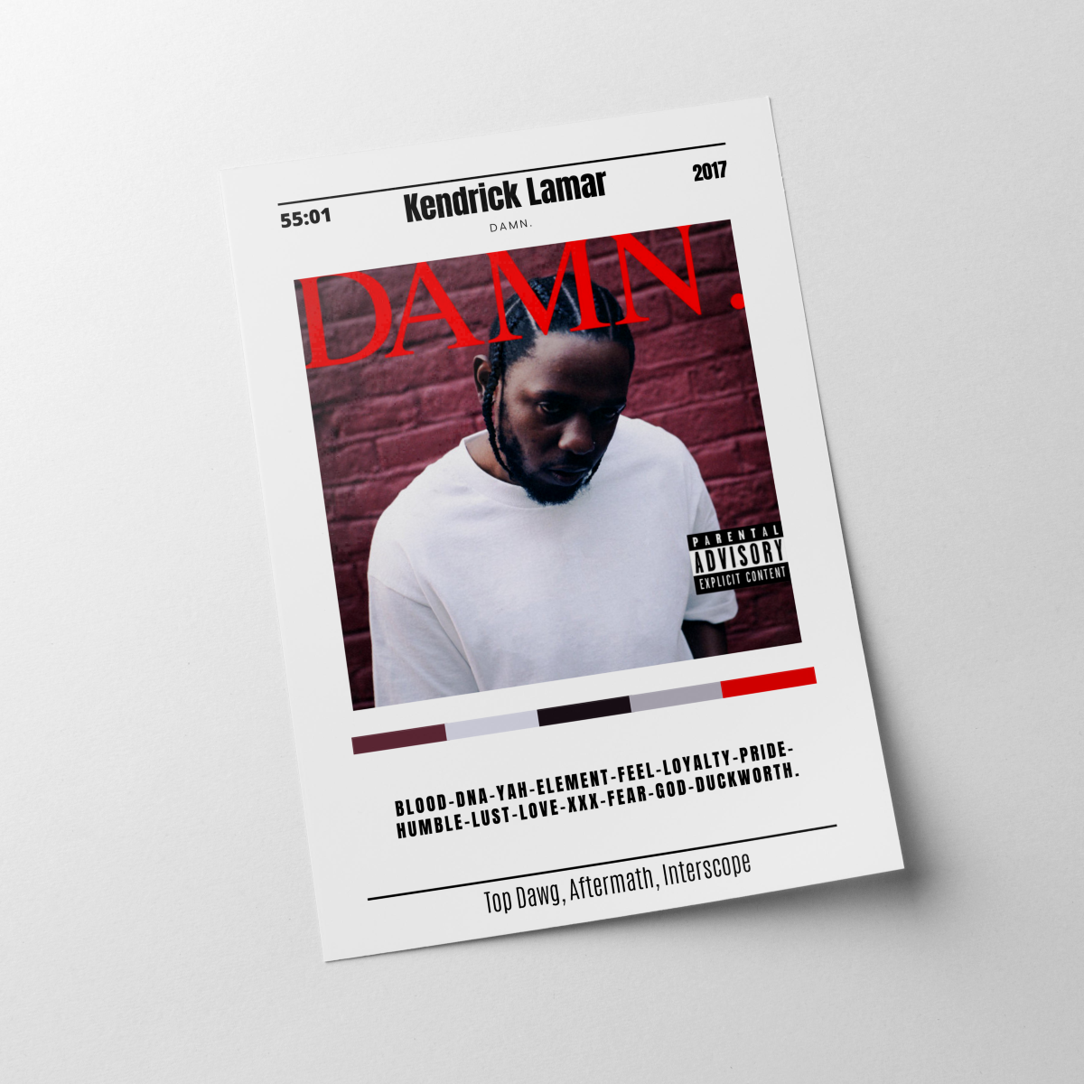 Posters - Kendrick Lamar – Visual Print
