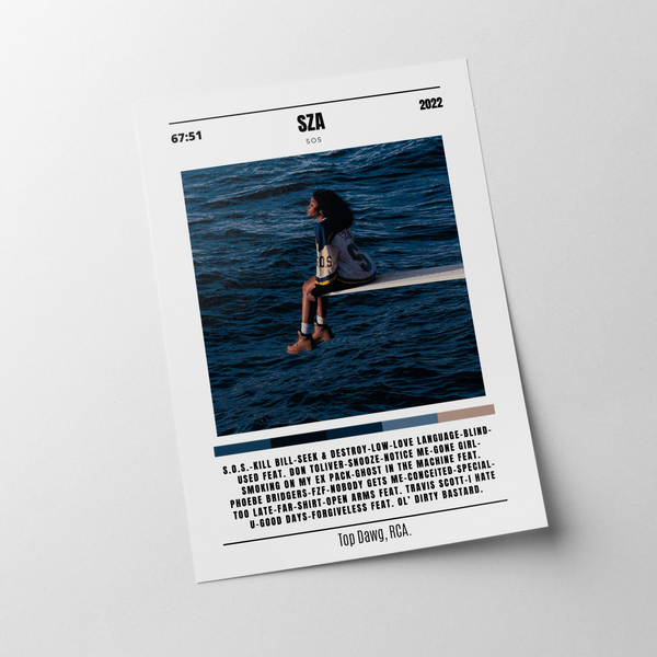 Posters - SZA – Visual Print